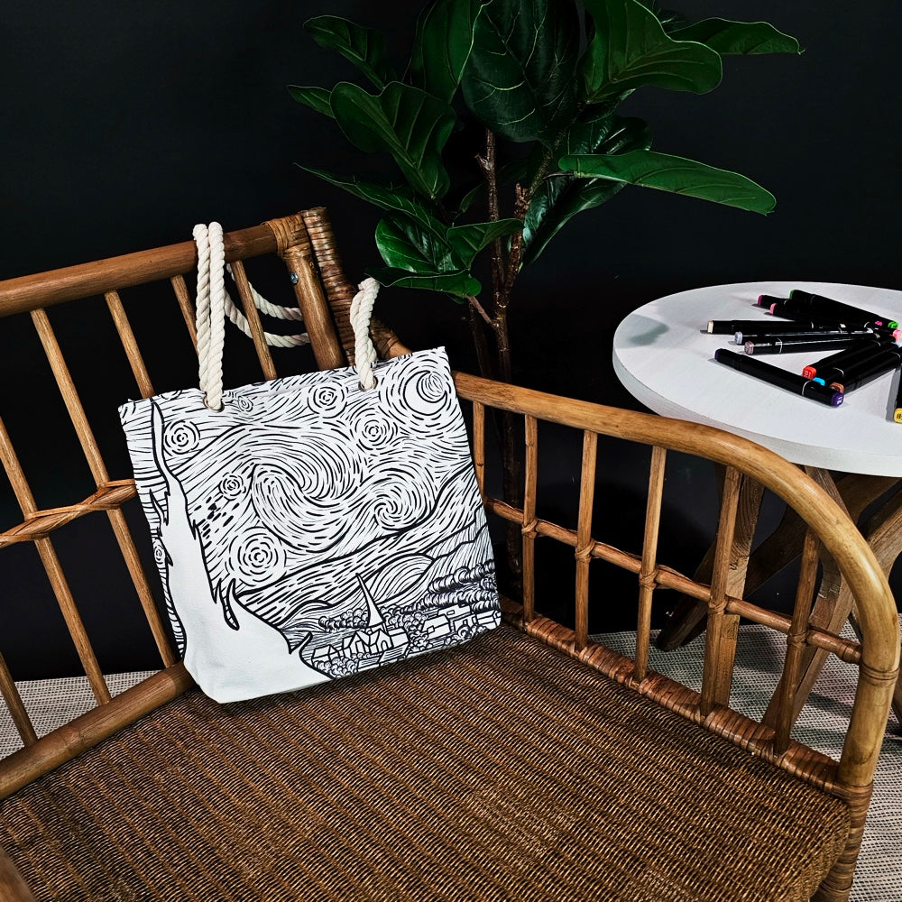 Color Your Own Tote Bag - 8 Designs to Choose from!! – Coloring Your Own