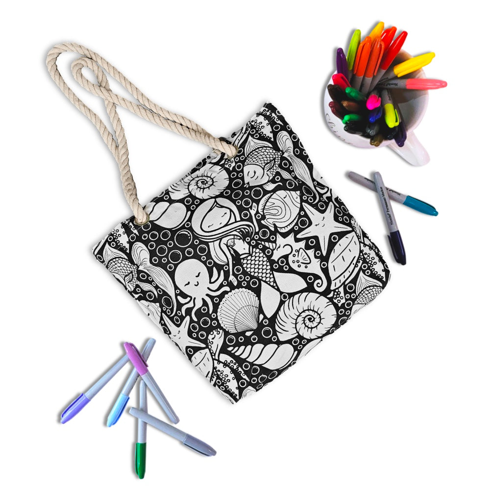 Color Your Own Tote Bag - 8 Designs to Choose from!! – Coloring Your Own