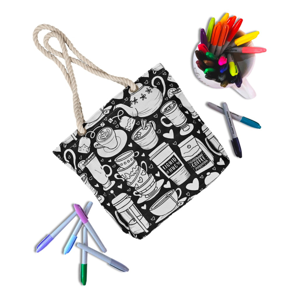 Color Your Own Tote Bag - 8 Designs to Choose from!! – Coloring Your Own
